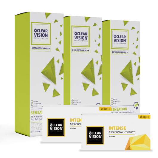 ClearVision Intense Promo Pack | 123Optic.com